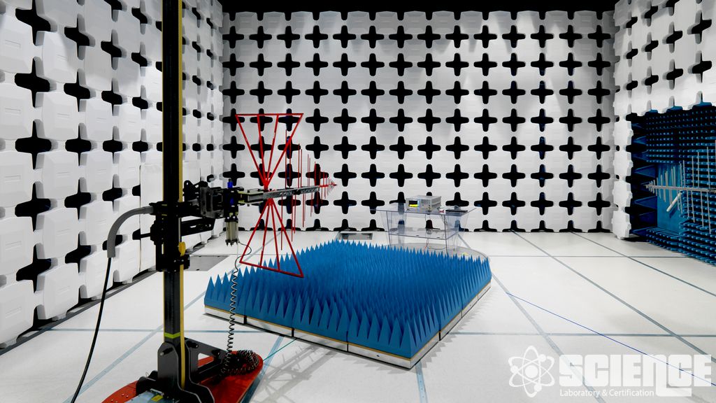 Fully Accredited EMC - Shielding Efficiency Test in EMI Laboratory
